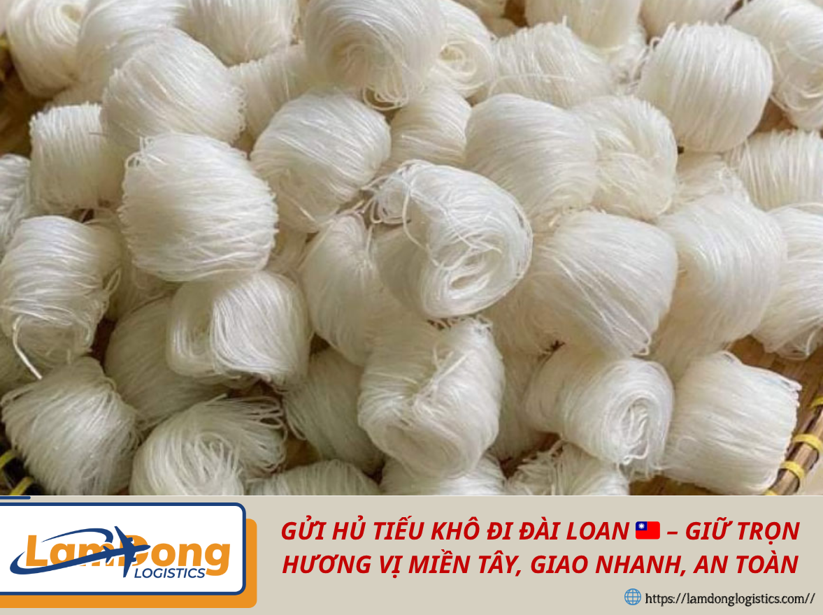 gửi hủ tiếu khô đi Đài Loan